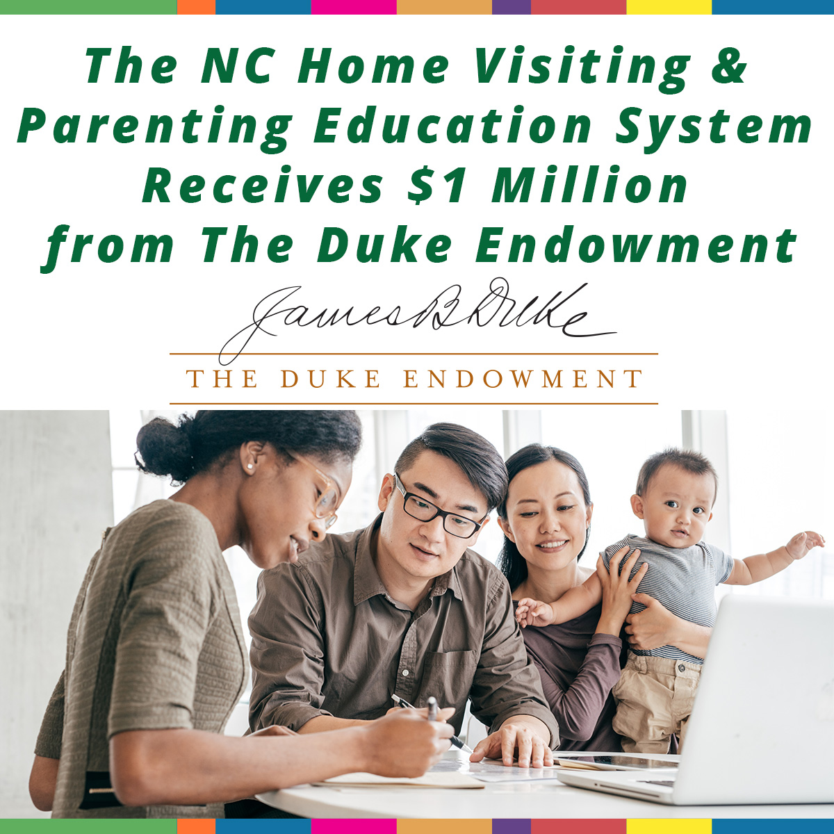 The NC Home Visiting & Parenting Education System Receives $1 Million ...